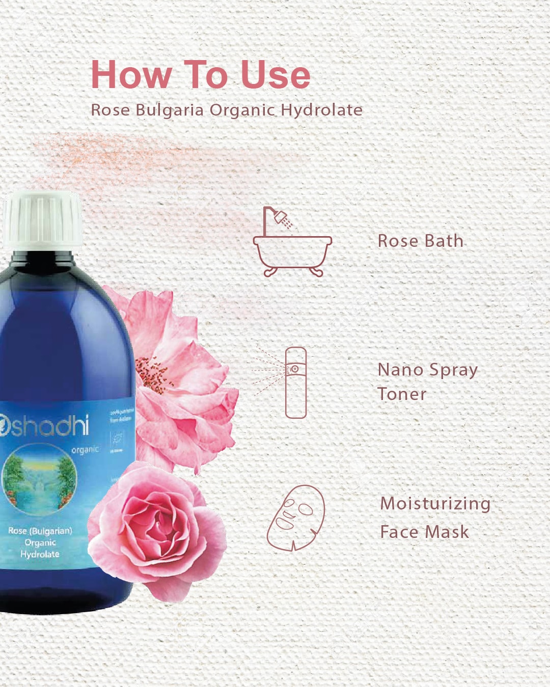 Rose (Bulgarian) Organic Hydrolate